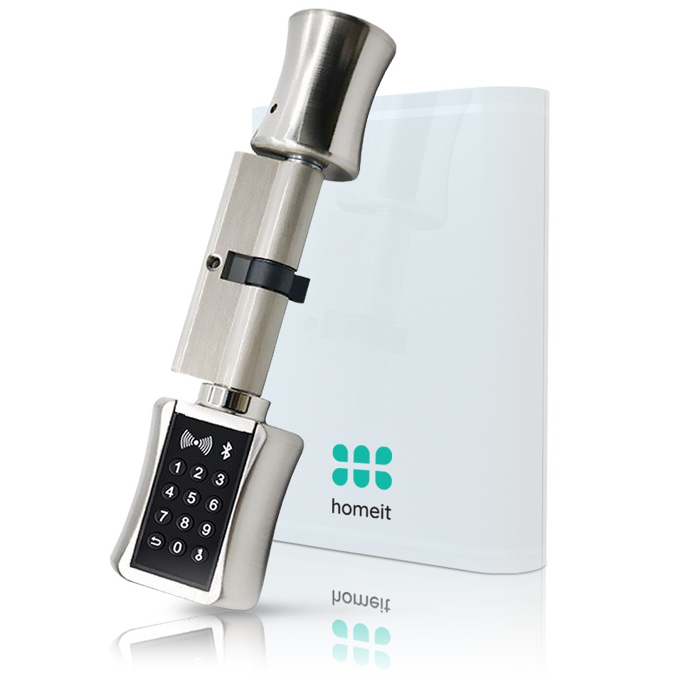 Fechadura com código para portas de madeira - Homeit